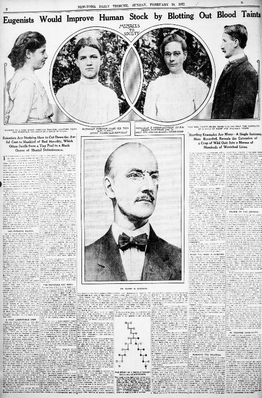 New Primary Source Set Eugenics Preoccupation With Genetic Fitness And Threats Of Difference 